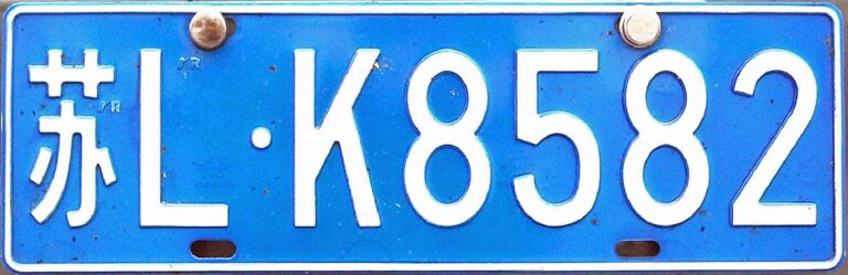 Types of License Plates Around the World