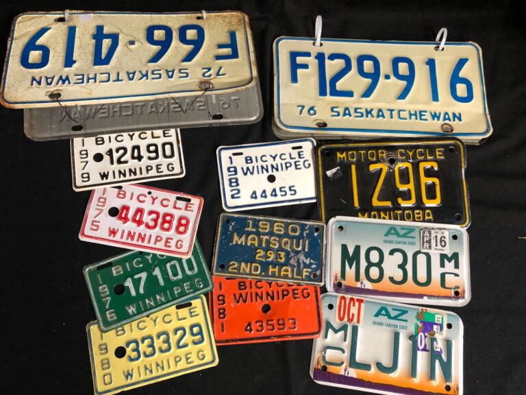 Types of License Plates Around the World