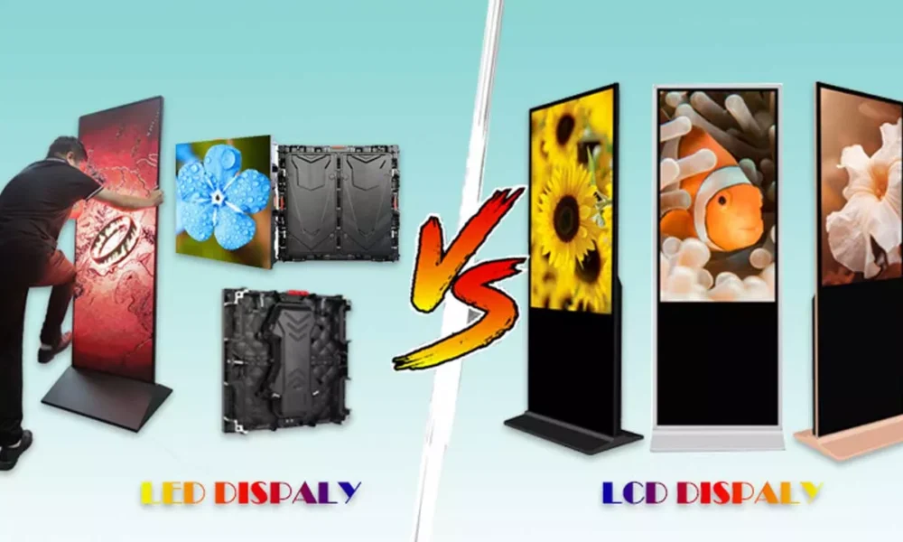 Commercial LED Display vs. LCD vs. TV ─ Which is Better?